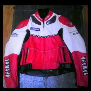 Yamaha | Other | Vintage Yamaha R6 Leather Racing Motorcycle Jacket ...